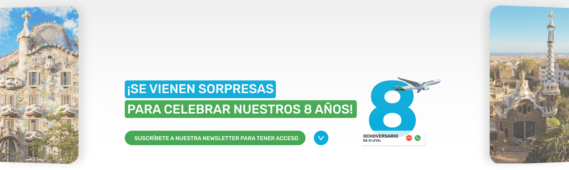 LEVEL | Vuelos directos entre Barcelona y América